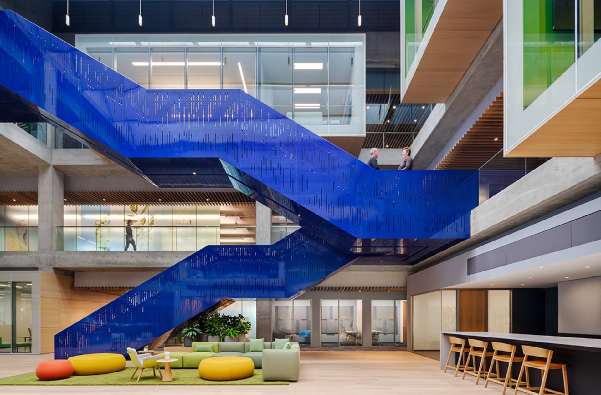 Intuit Bayshore Building - Stairs - modlar.com