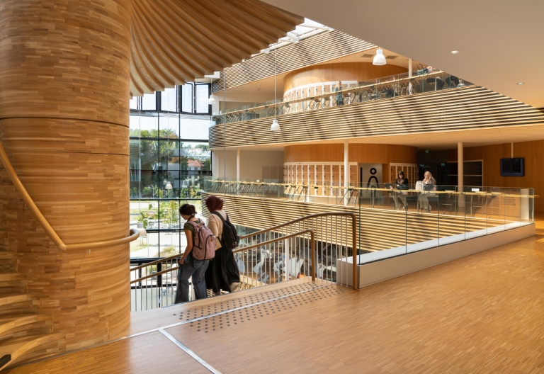 Horten Upper Secondary School - Interior - modlar.com