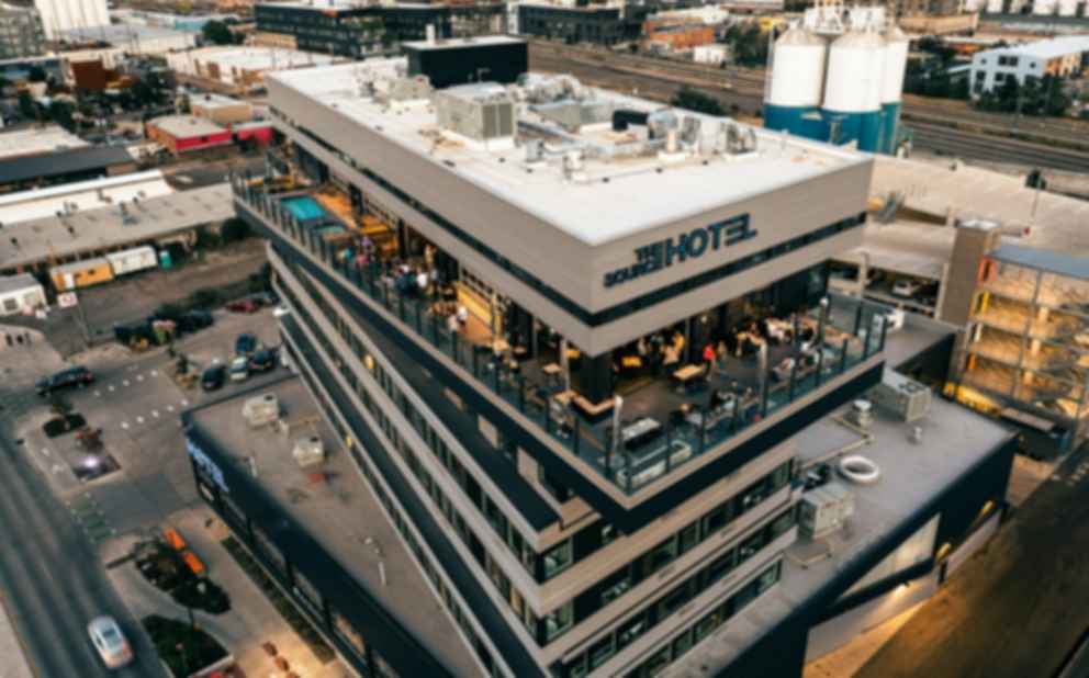 The Source Hotel - Aerial View - modlar.com