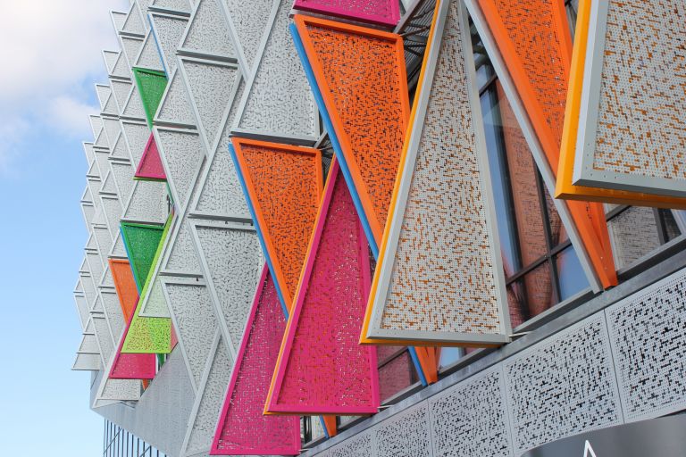 Kolding Campus, University of Southern Denmark - Exterior Pannels ...