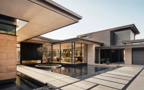 Red Oak Residence - Water Feature - modlar.com