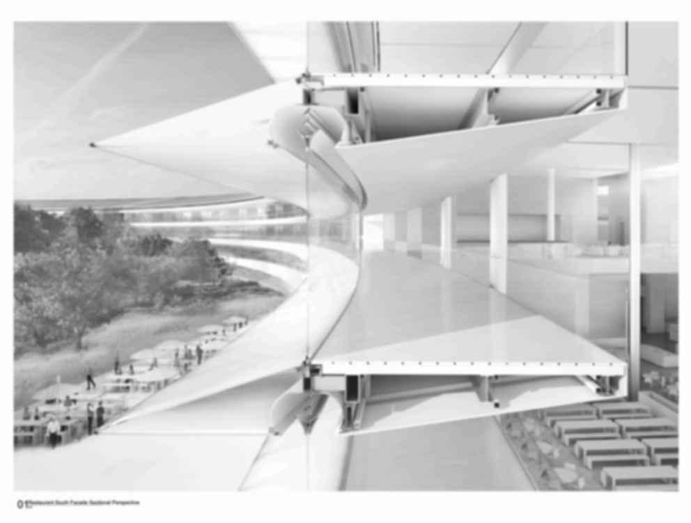Apple Campus - Concept Design for Wall Structure - modlar.com