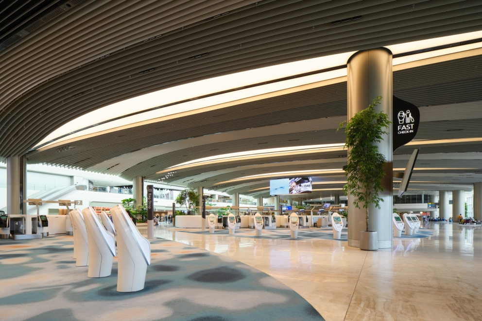 Changi T2 - Self Check-In Kiosks - modlar.com