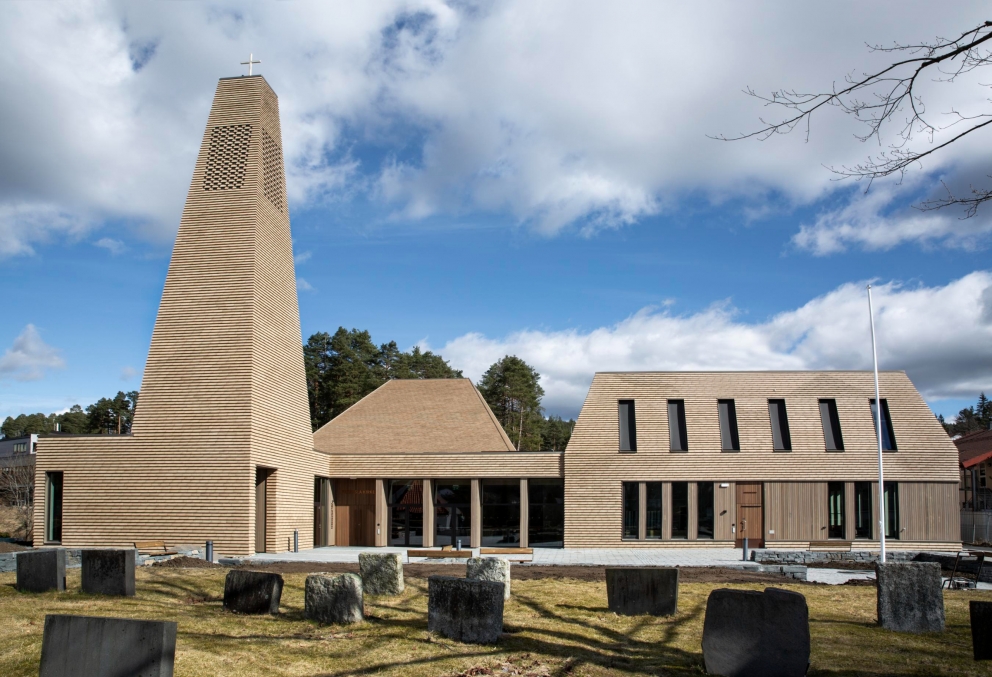 Vennesla Church - Exterior - modlar.com
