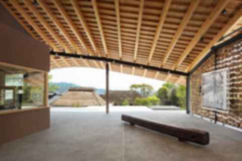 Shikokumura Museum Entrance Building - modlar.com