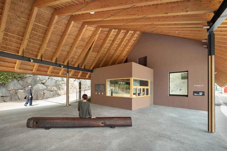 Shikokumura Museum Entrance Building - Ticket Booth - modlar.com