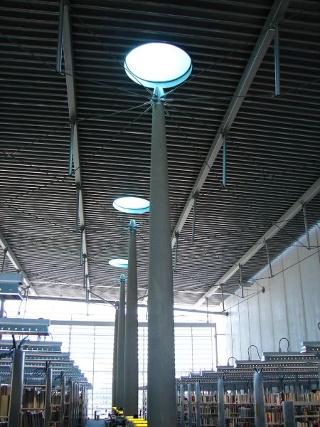 Burton Barr Central Library - Interior Pillars - modlar.com