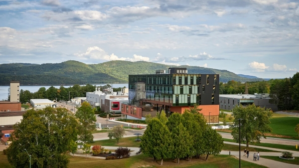 CNL Science Collaboration Center - Aerial View - modlar.com