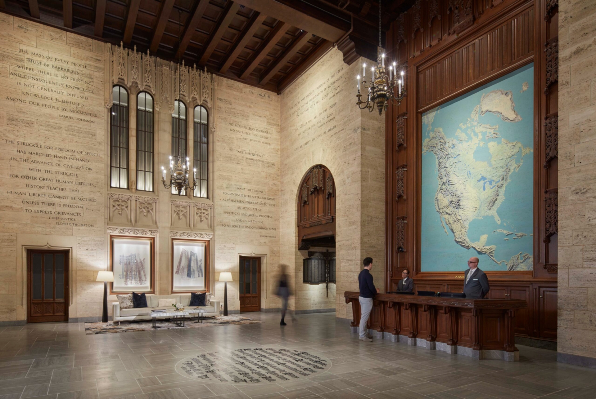 Tribune Tower Conversion - Lobby - modlar.com
