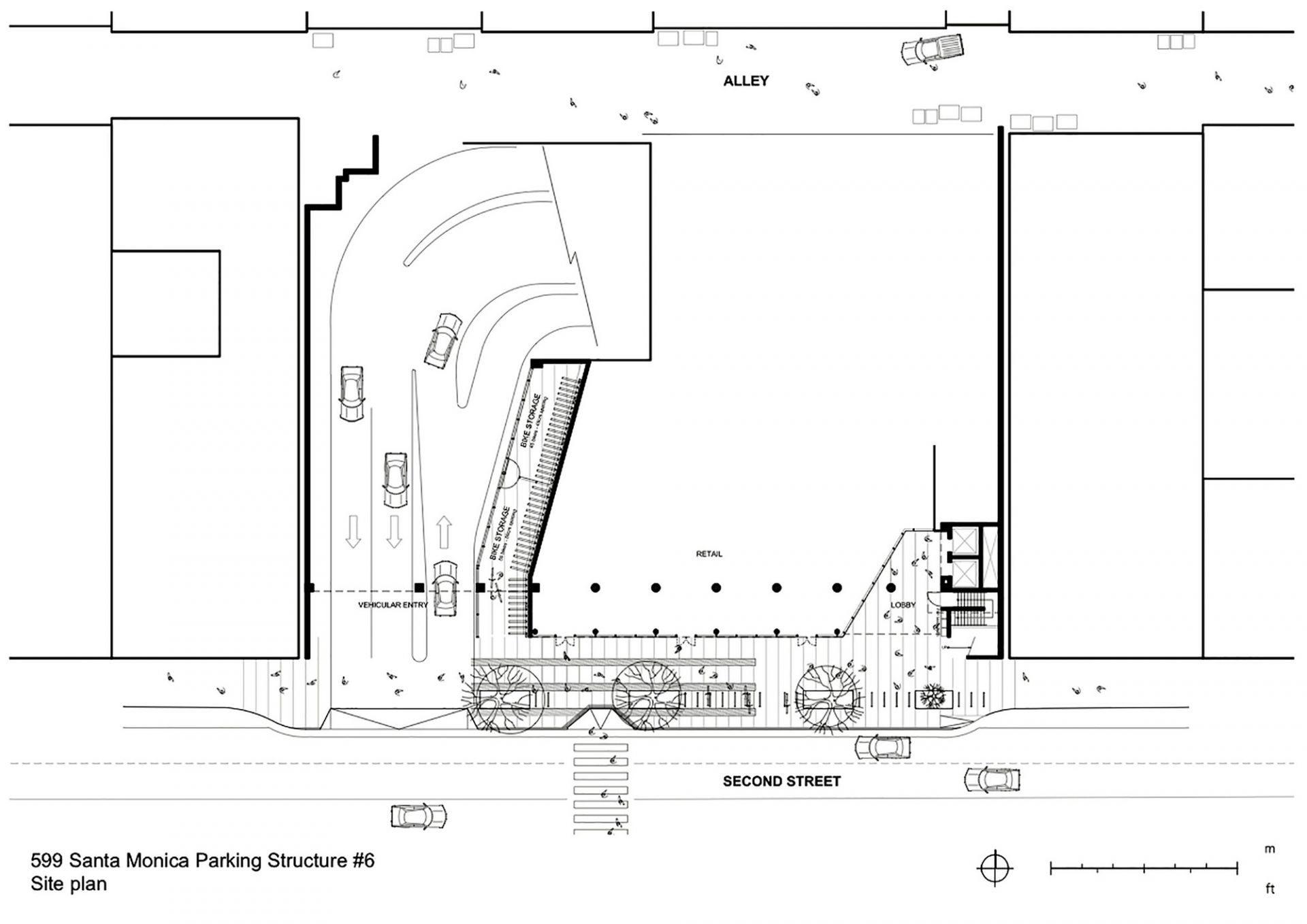 Santa Monica Parking Structure - Exterior - modlar.com