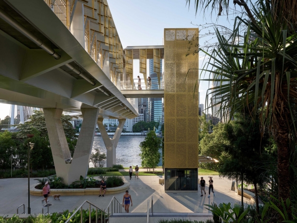Kangaroo Point Bridge - Accessibility - modlar.com