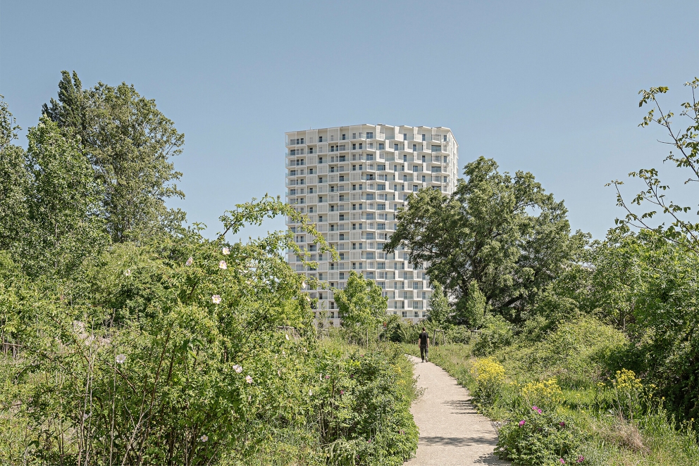 Nordbahnhof Residential Tower - modlar.com