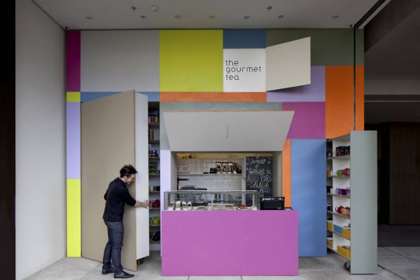 The Gourmet Tea Pop-Up Store - Set Up - modlar.com