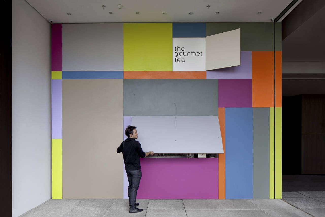 The Gourmet Tea Pop-Up Store - Floor Plan - modlar.com