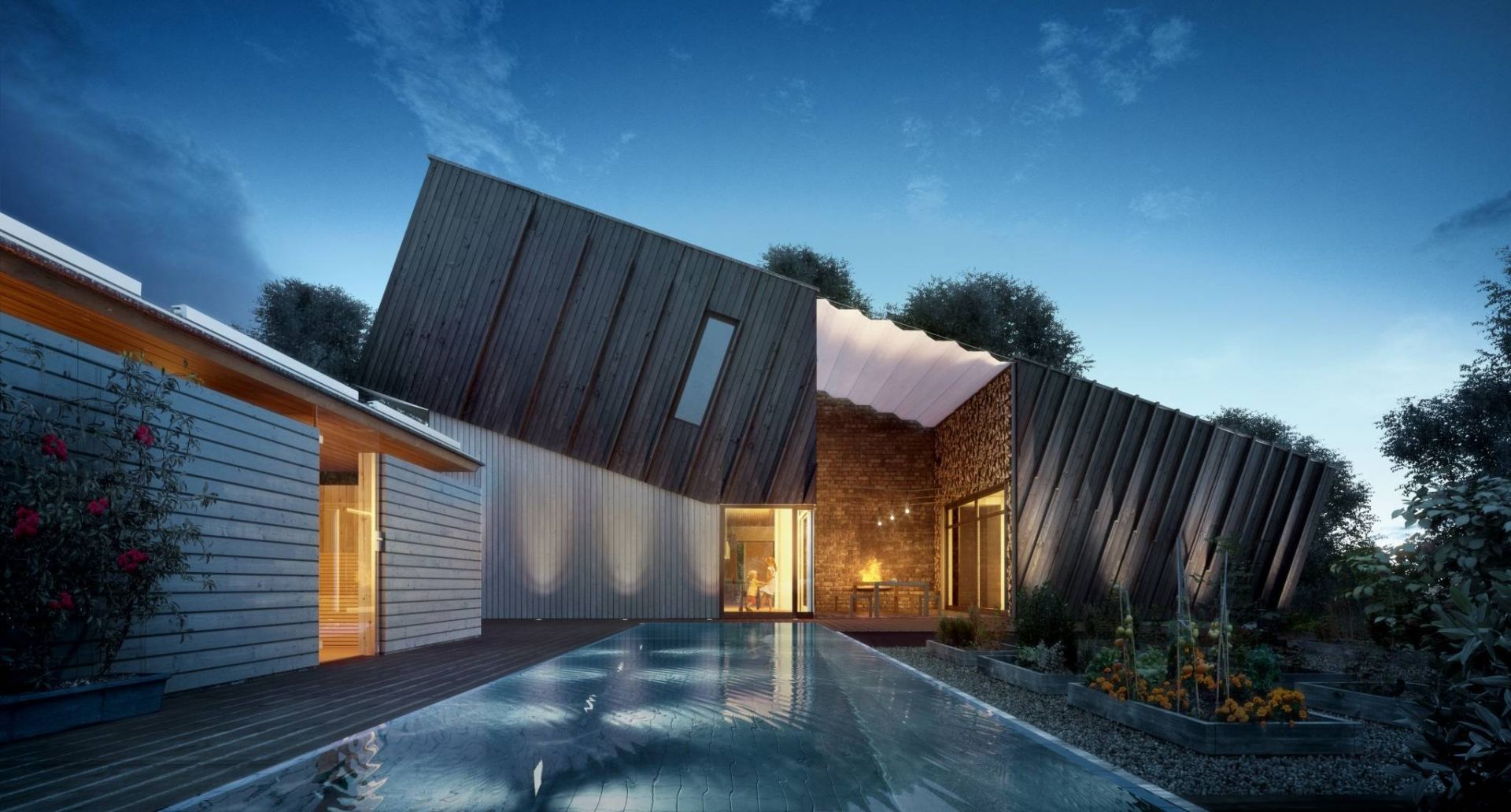 ZEB Multi-Comfort House - Exterior/Outdoor Area - modlar.com
