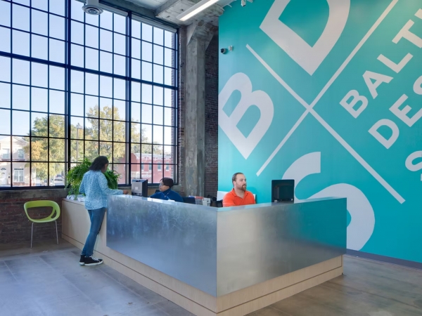 Baltimore Design School - Reception - modlar.com
