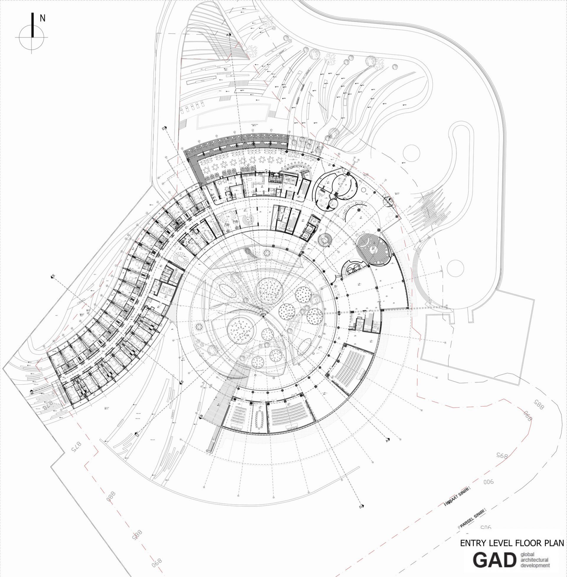 The Therme Vals - Floor Plan - modlar.com