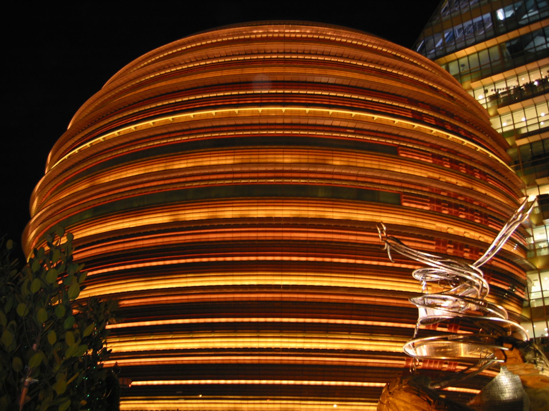 Core Pacific City - Exterior at Night - modlar.com