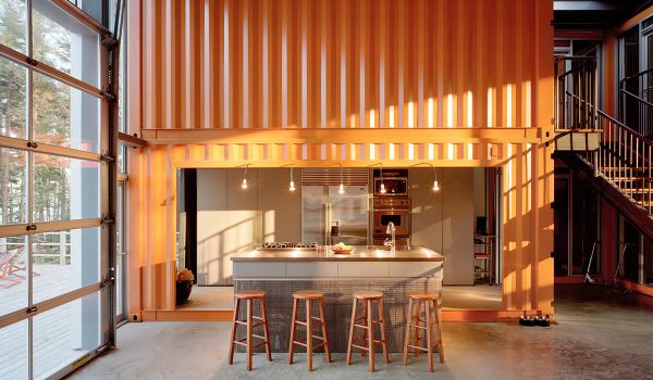 Container House - Interior Kitchen - modlar.com