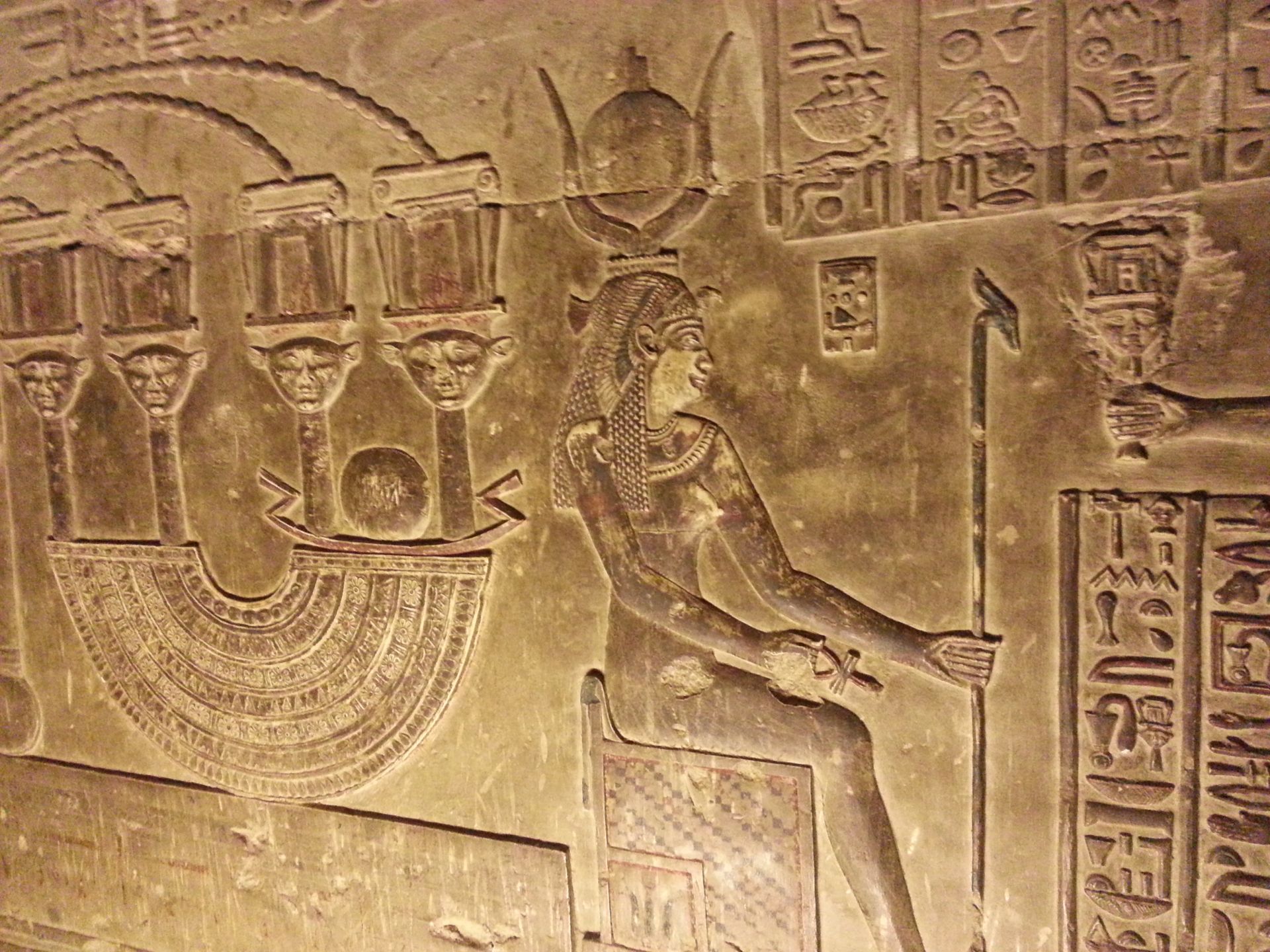 Temple of Het-Heru ( Hathor ) - Exterior - modlar.com