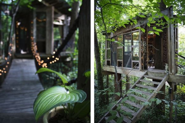Atlanta Treehouse - Exterior/Walkway - modlar.com