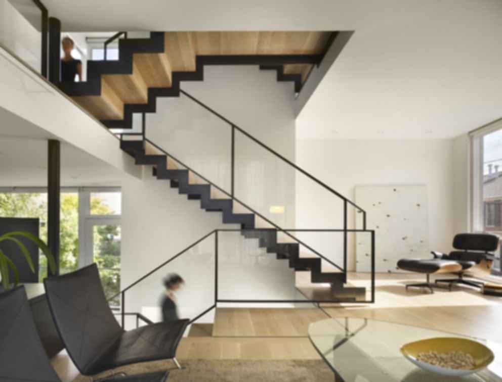 Split Level House - Interior/Stairs - modlar.com