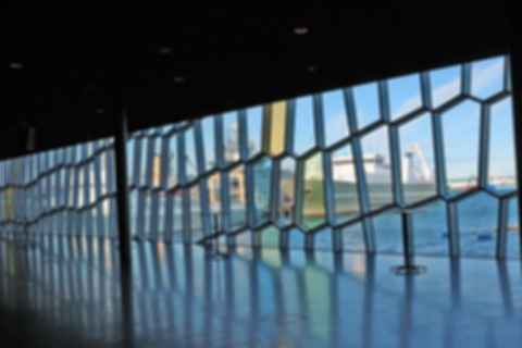 Harpa Concert Hall - Interior Windows - modlar.com
