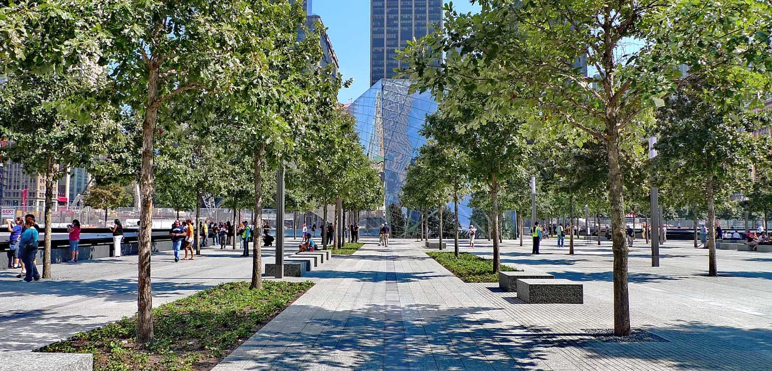 National September 11 Memorial and Museum - Birds Eye View - modlar.com