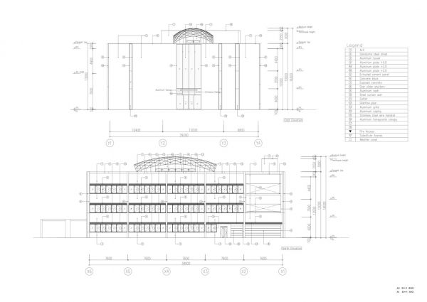 Minamisoma City Fire Department Disaster Control Center - Floor Plan ...