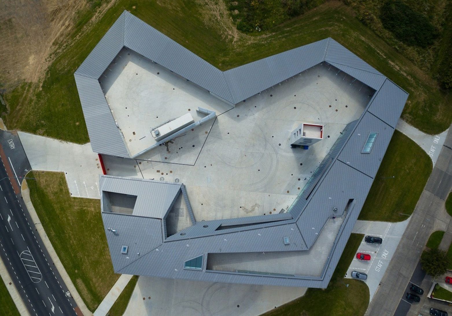 Waterford Fire Station - Birds Eye View - modlar.com