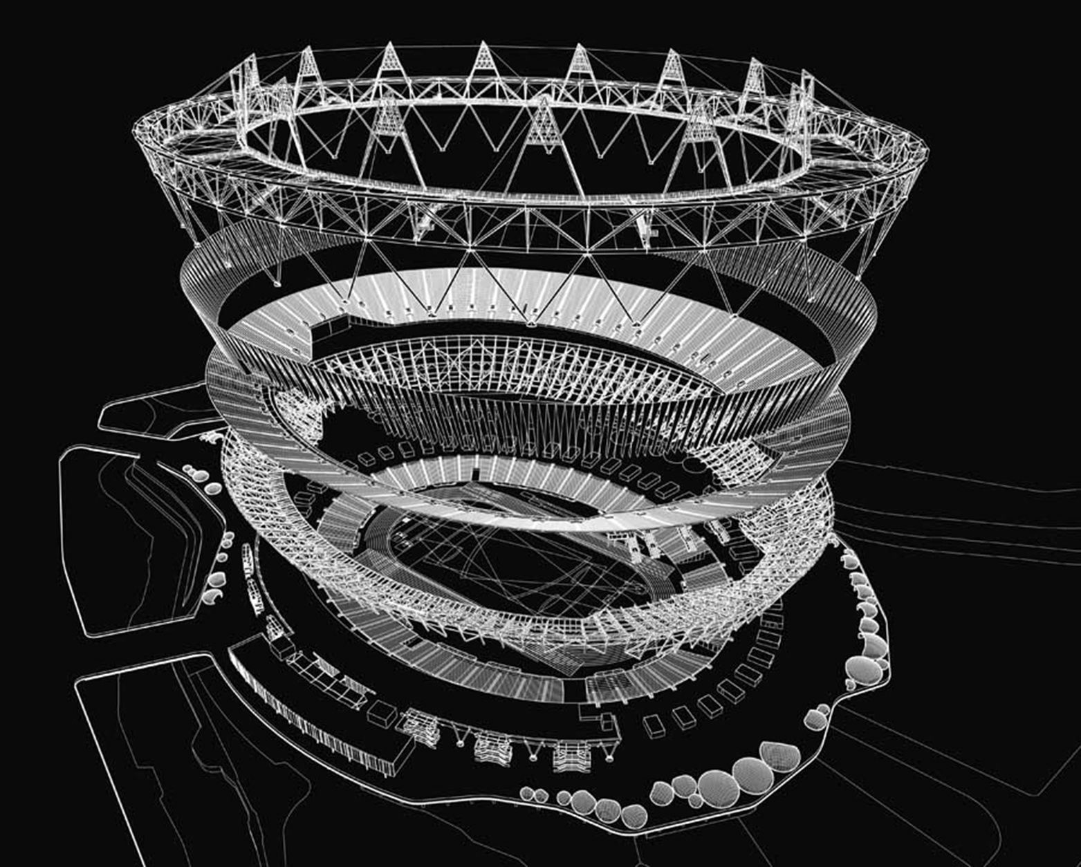 London Olympic Stadium - Concept Design - modlar.com