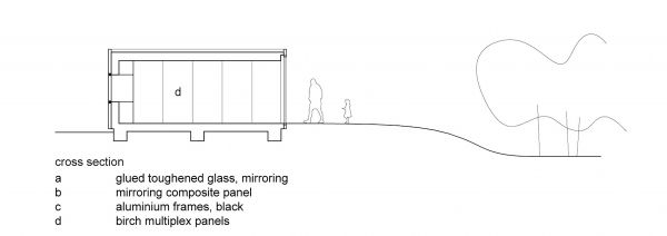 Mirror House, Almere - Concept Design/Cross Section - modlar.com