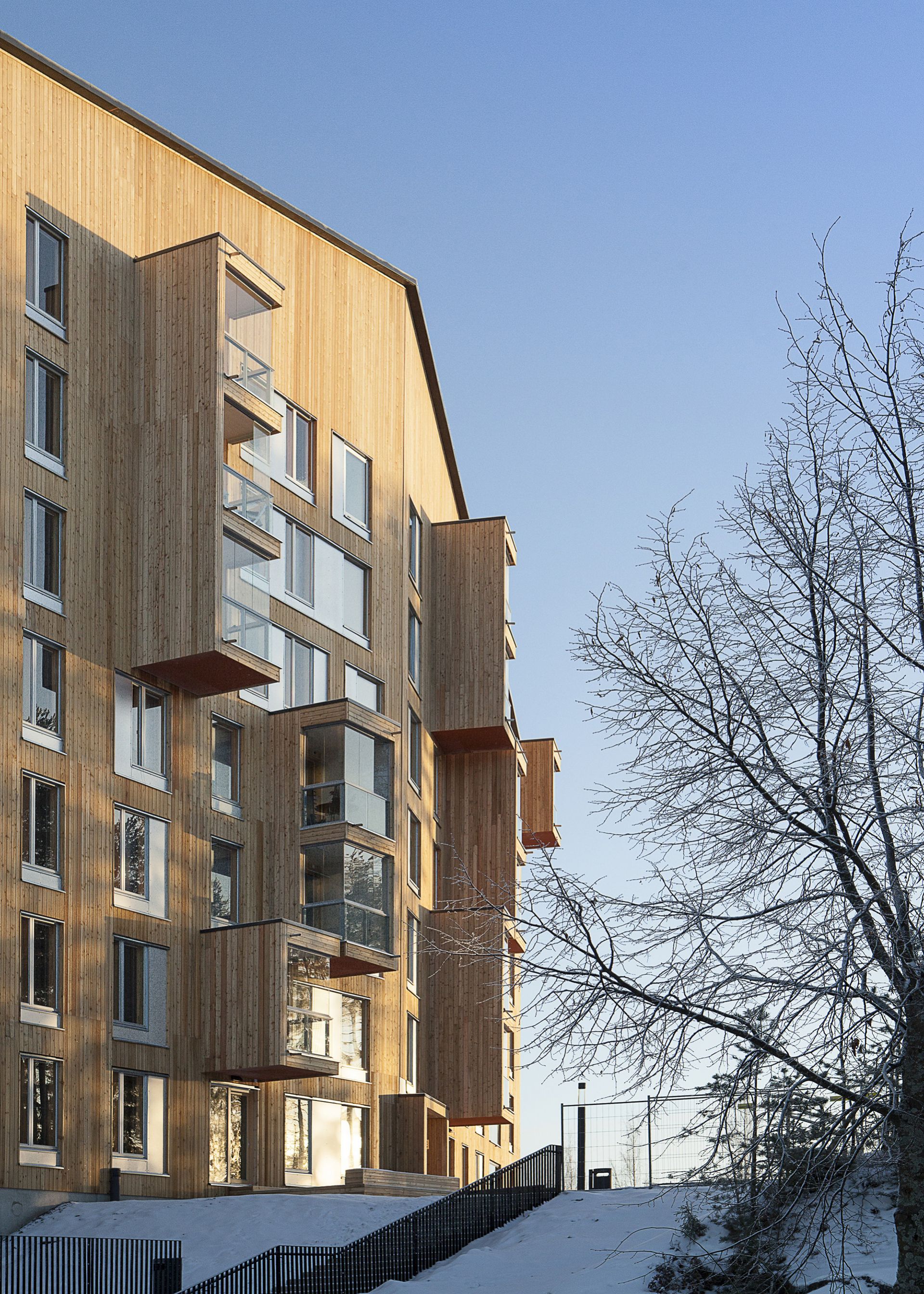 Puukuokka Housing Block - Exterior - modlar.com