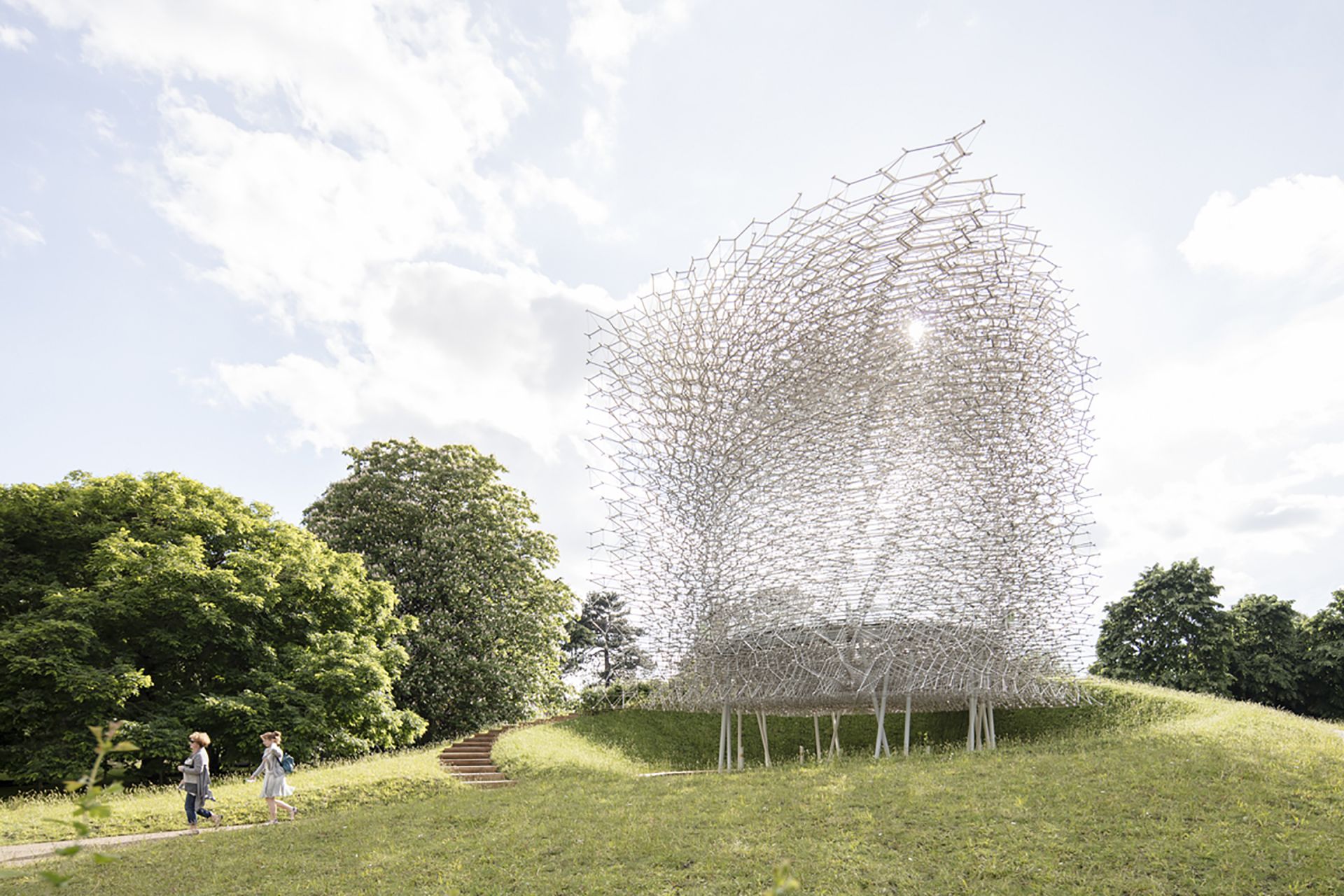 The Hive Pavilion - Structure - modlar.com