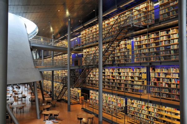 TU Delft Library - Interior - modlar.com