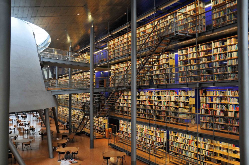 TU Delft Library - Interior - modlar.com