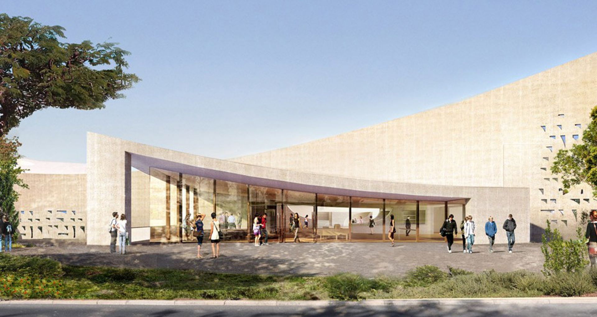 National Library of Israel - concept design - modlar.com