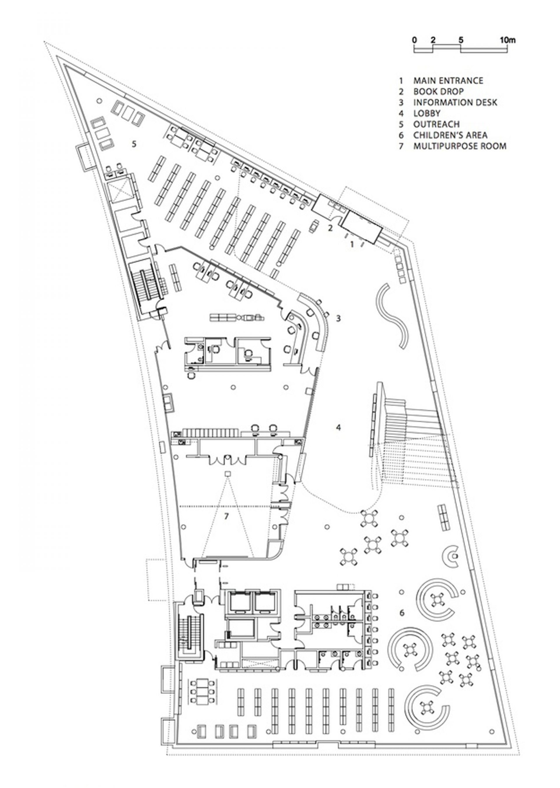 Seinajoki City Library - Interior Concept - modlar.com