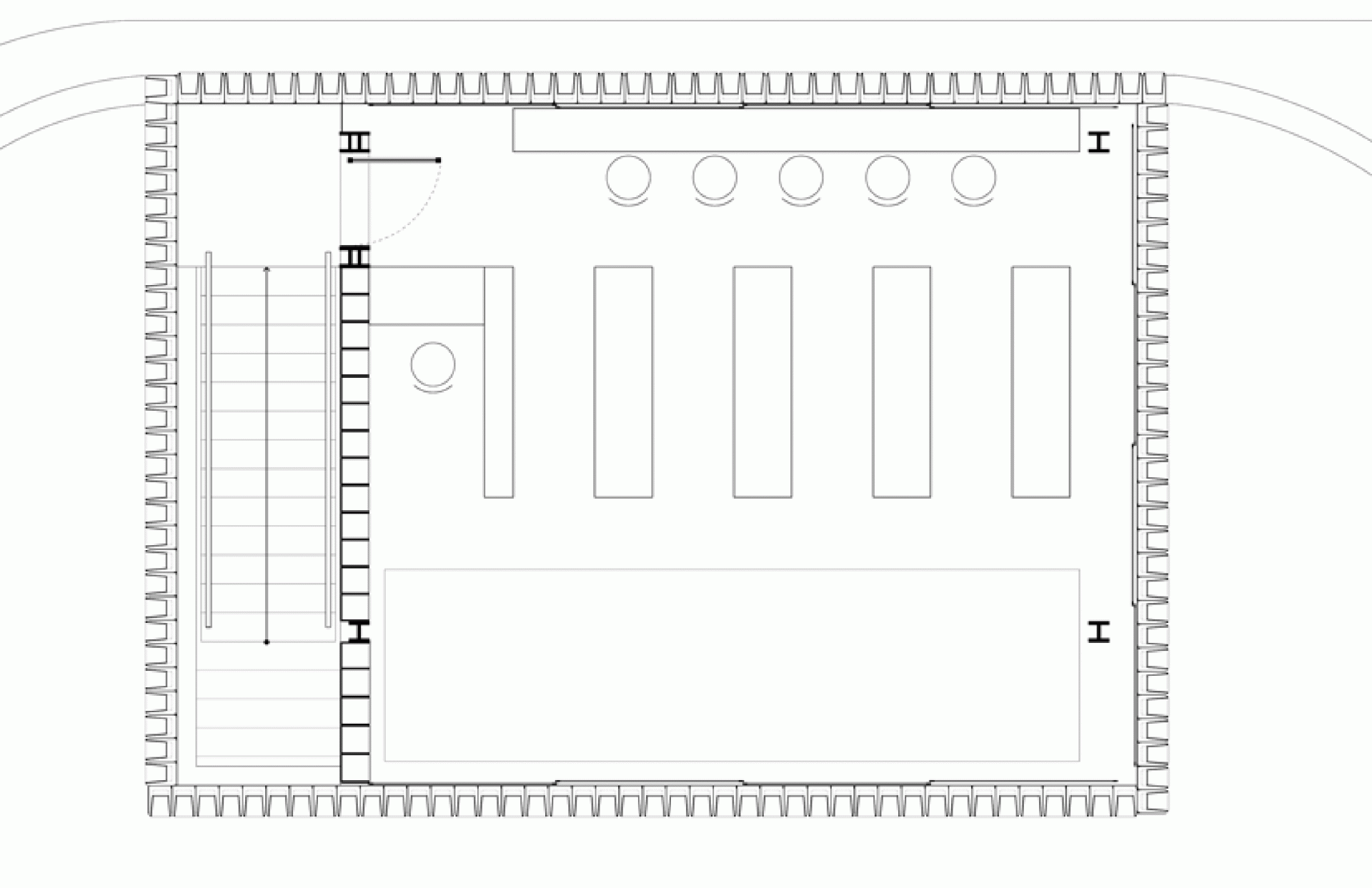Bima Microlibrary - floor plan - modlar.com