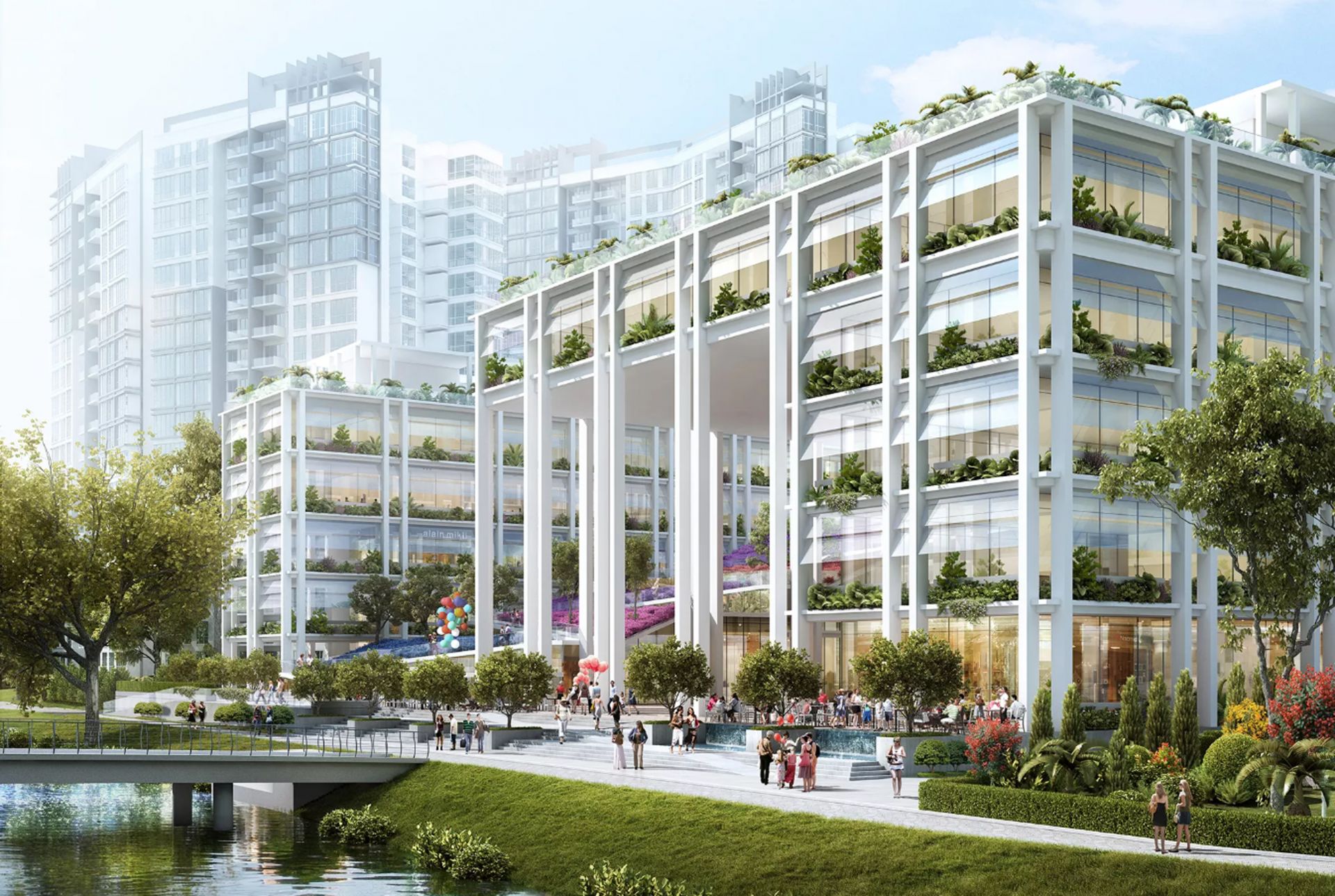 Oasis Terrace - Concept design - modlar.com