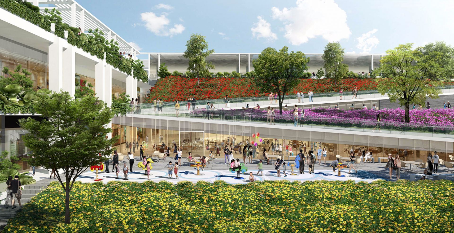 Oasis Terrace - Concept design - modlar.com