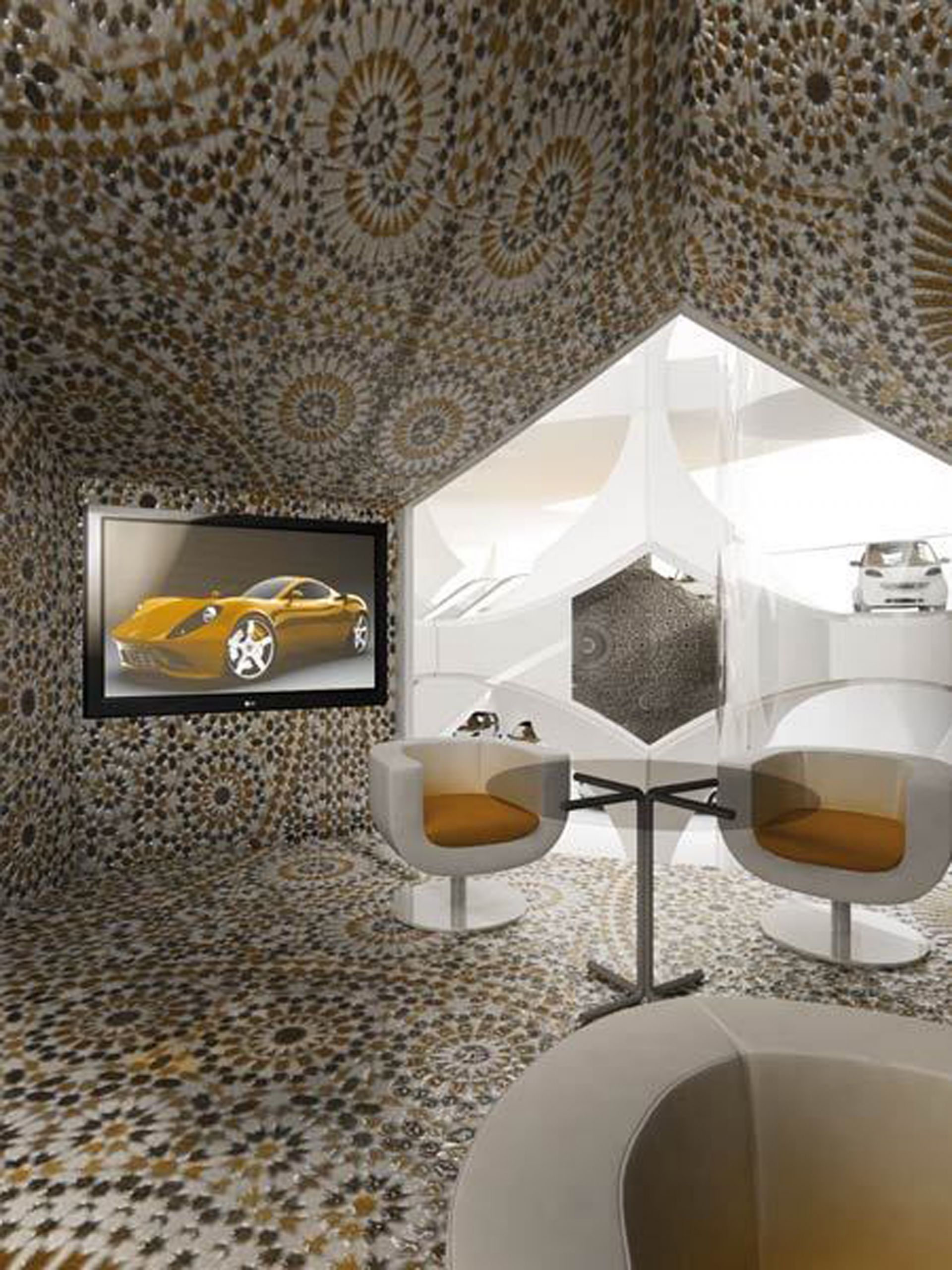Auto Showroom and Leisure - concept design - modlar.com