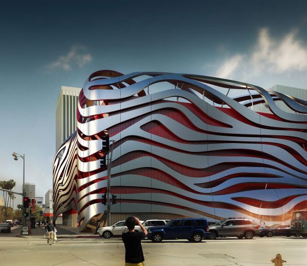 Petersen Automotive Museum - Exterior Concept Design - modlar.com