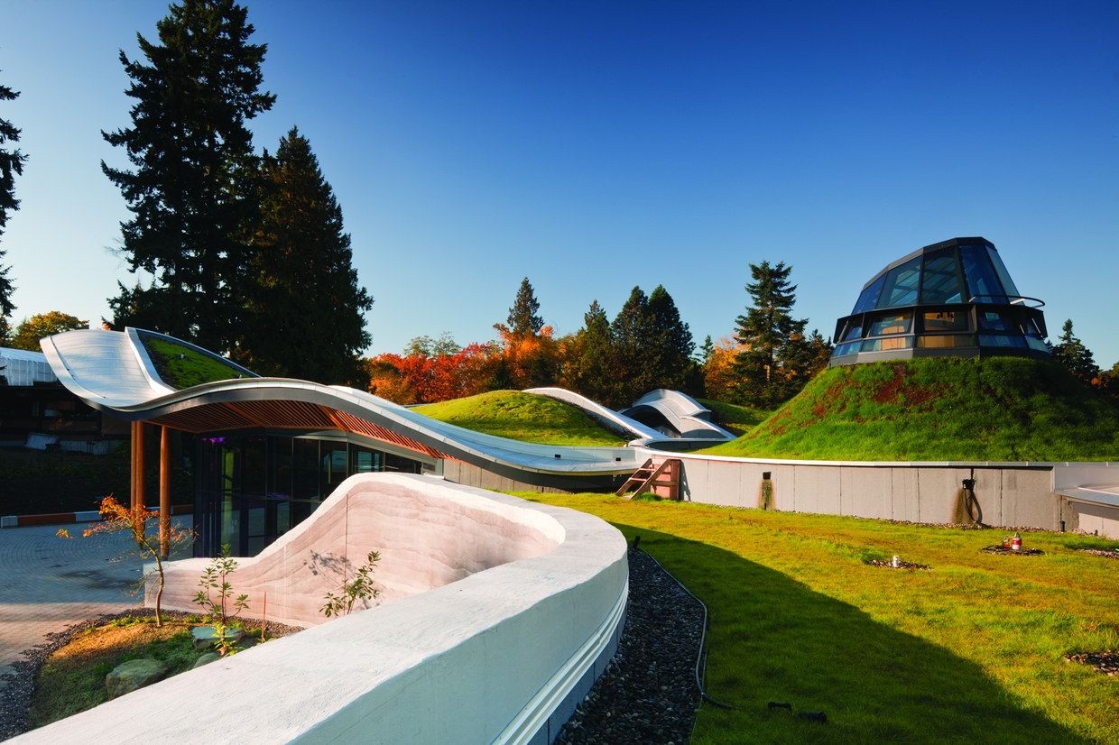 VanDusen Botanical Garden Visitor Centre - Exterior - modlar.com VanDusen Botanical Garden Visitor Centre - Exterior - modlar.com