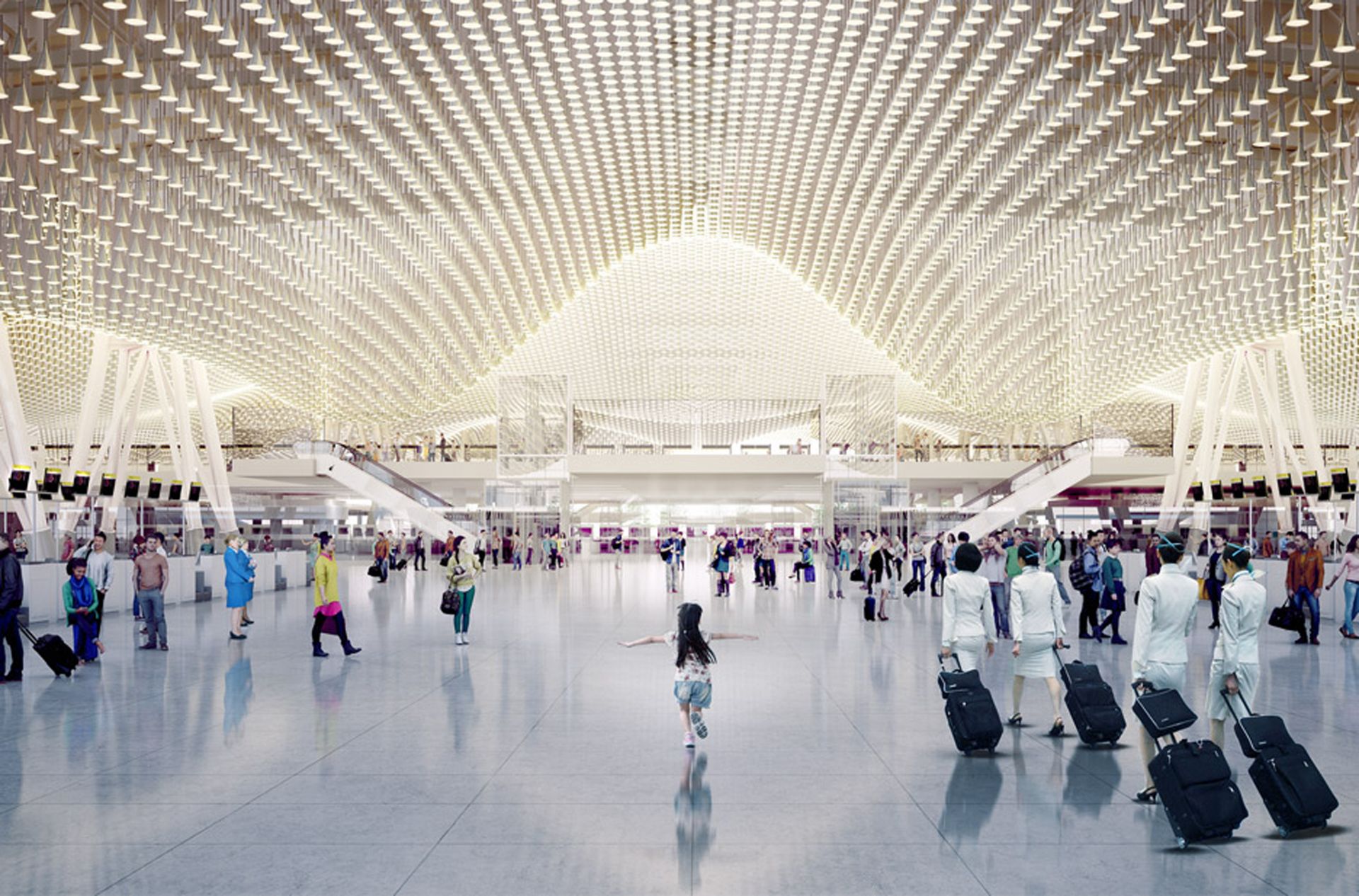 Taoyuan International Airport Terminal Proposal - Awarded - Concept ...