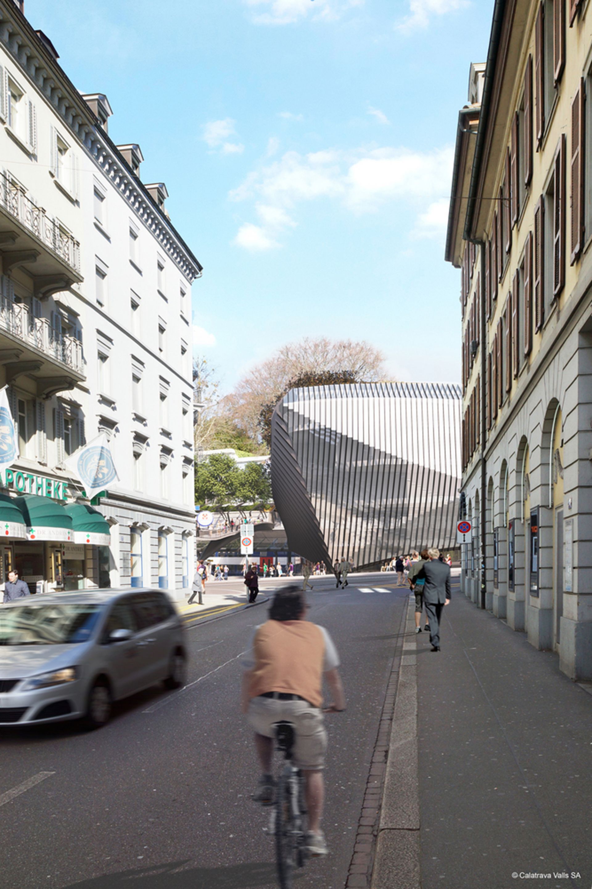 Zurich Office Block - concept design - modlar.com