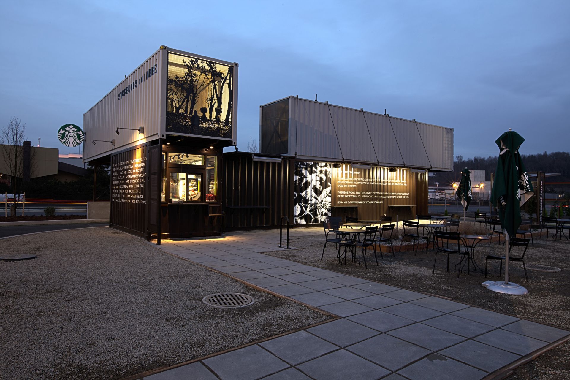 Starbucks Drive Through - Concept Design - modlar.com