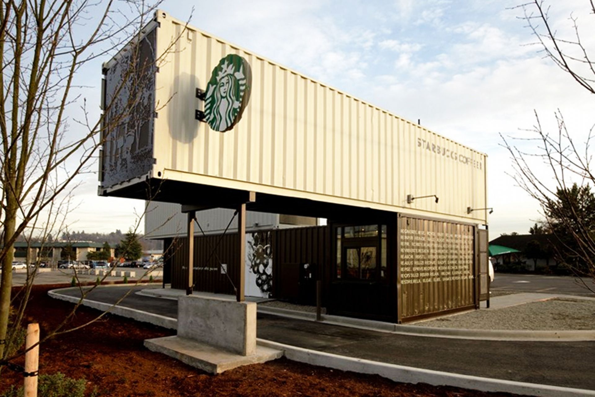 Starbucks Drive Through - Concept Design - modlar.com