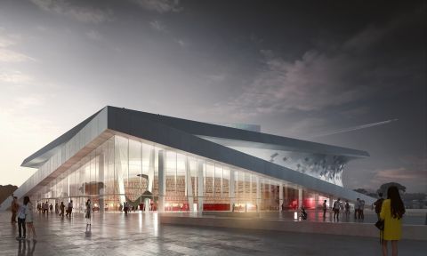 Busan Opera House - Concept Design/Exterior/Entrance - modlar.com