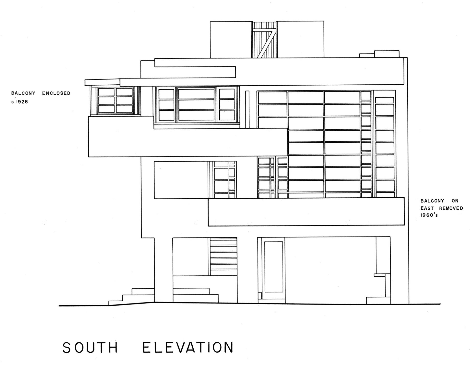 Lovell Beach House - Elevation - modlar.com